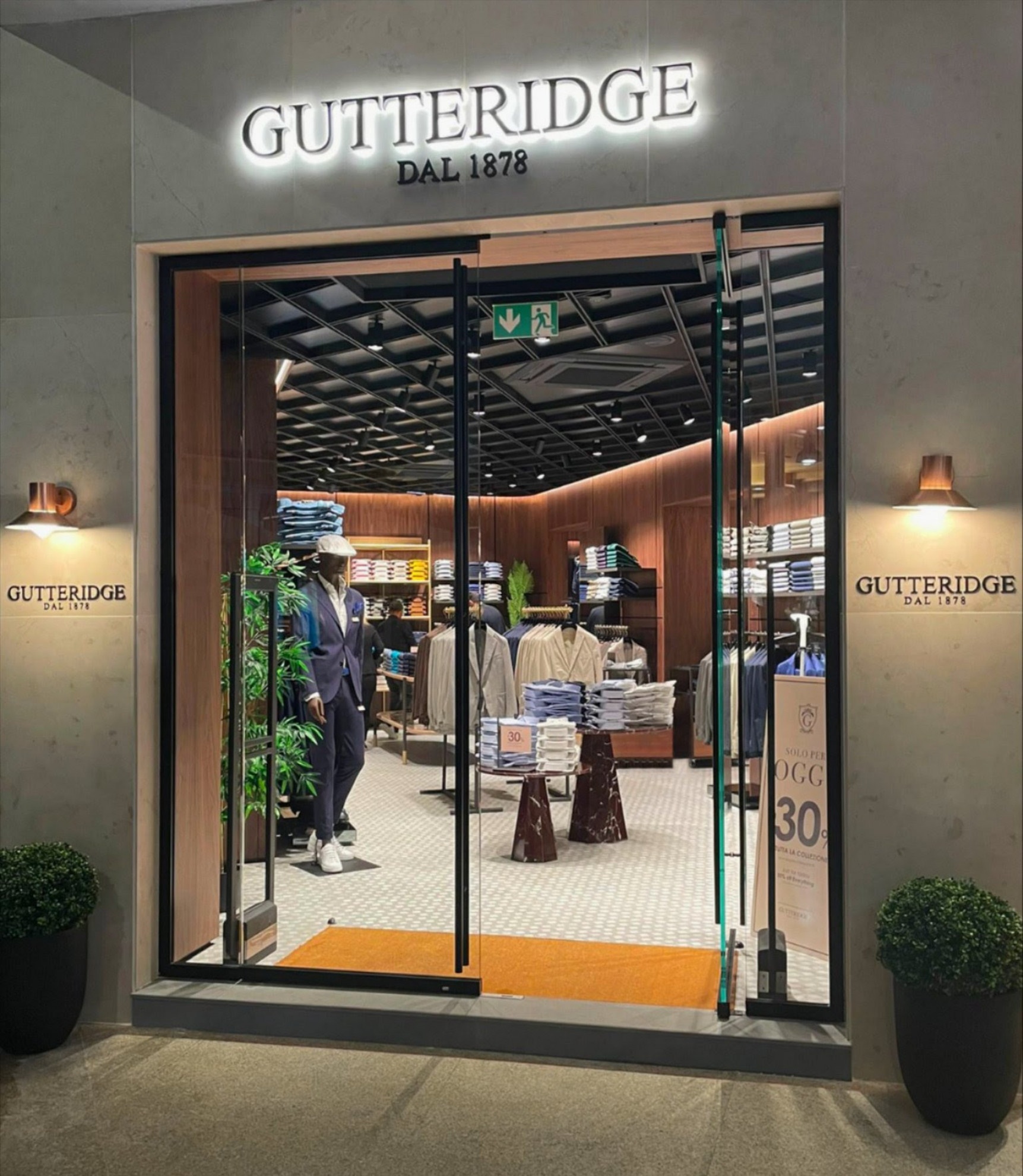 Gutteridge: restyling per i monomarca di Bologna e Milano - FashionChannel