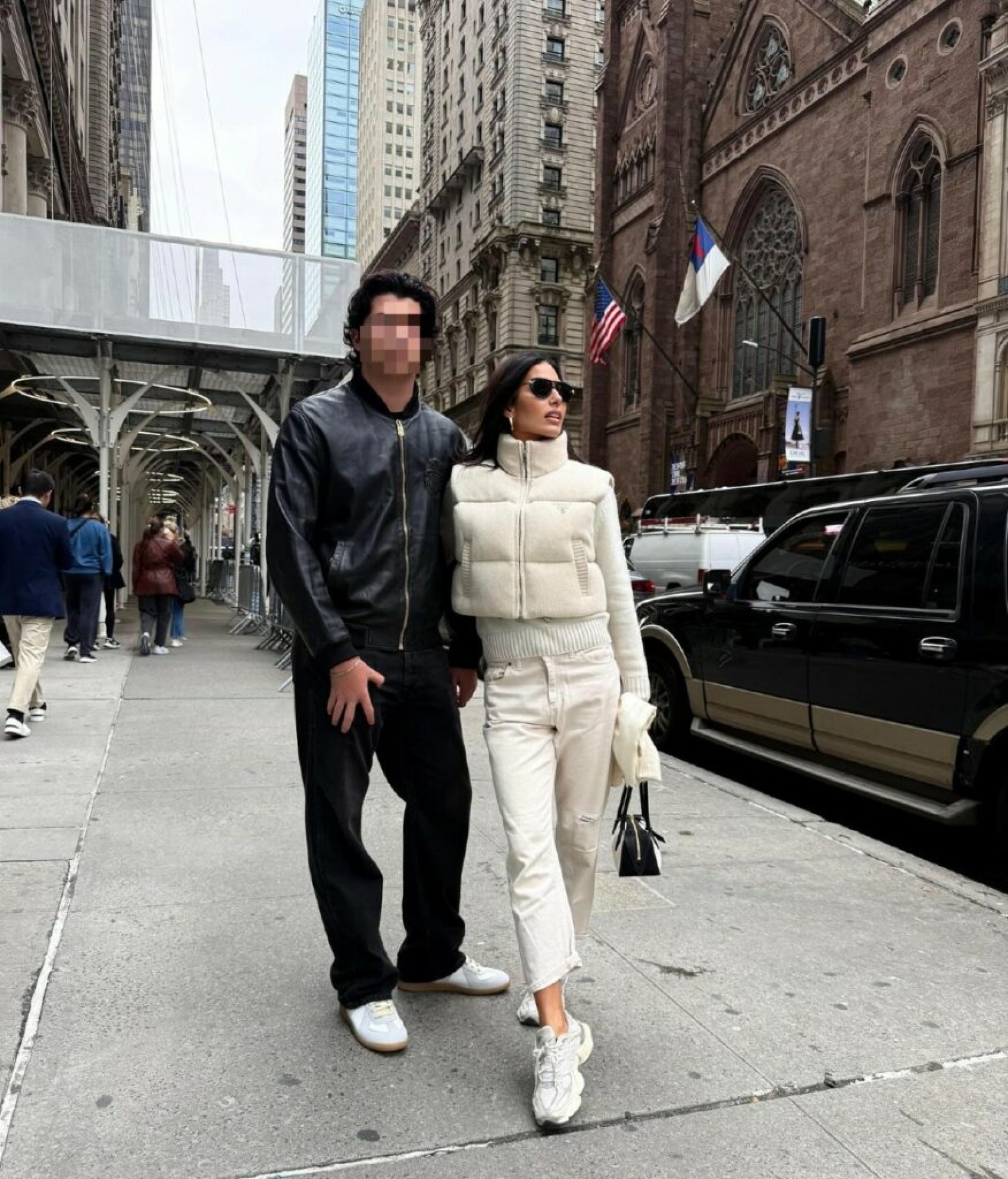 Elisabetta Gregoraci e Nathan Falco alla conquista di New York ...